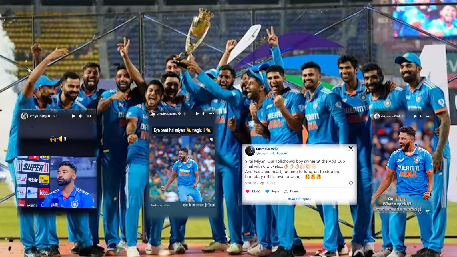 Team India's historic win at Asia Cup vs Sri Lanka: Anushka Sharma ...