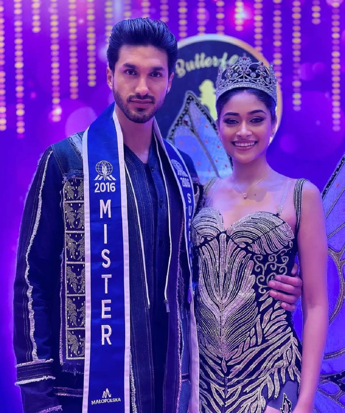 Nandini Gupta steals the show with her butterfly dress!