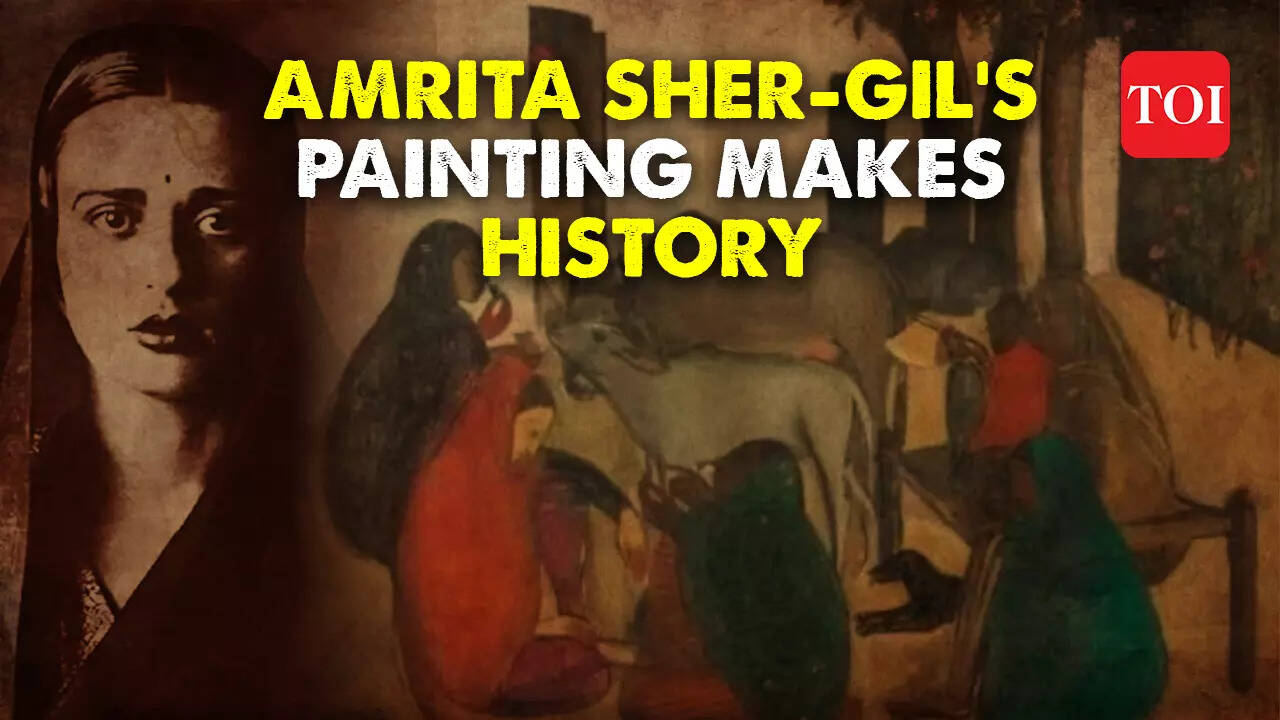Amrita Sher-Gil's masterpiece smashes records at ₹61.8 crore