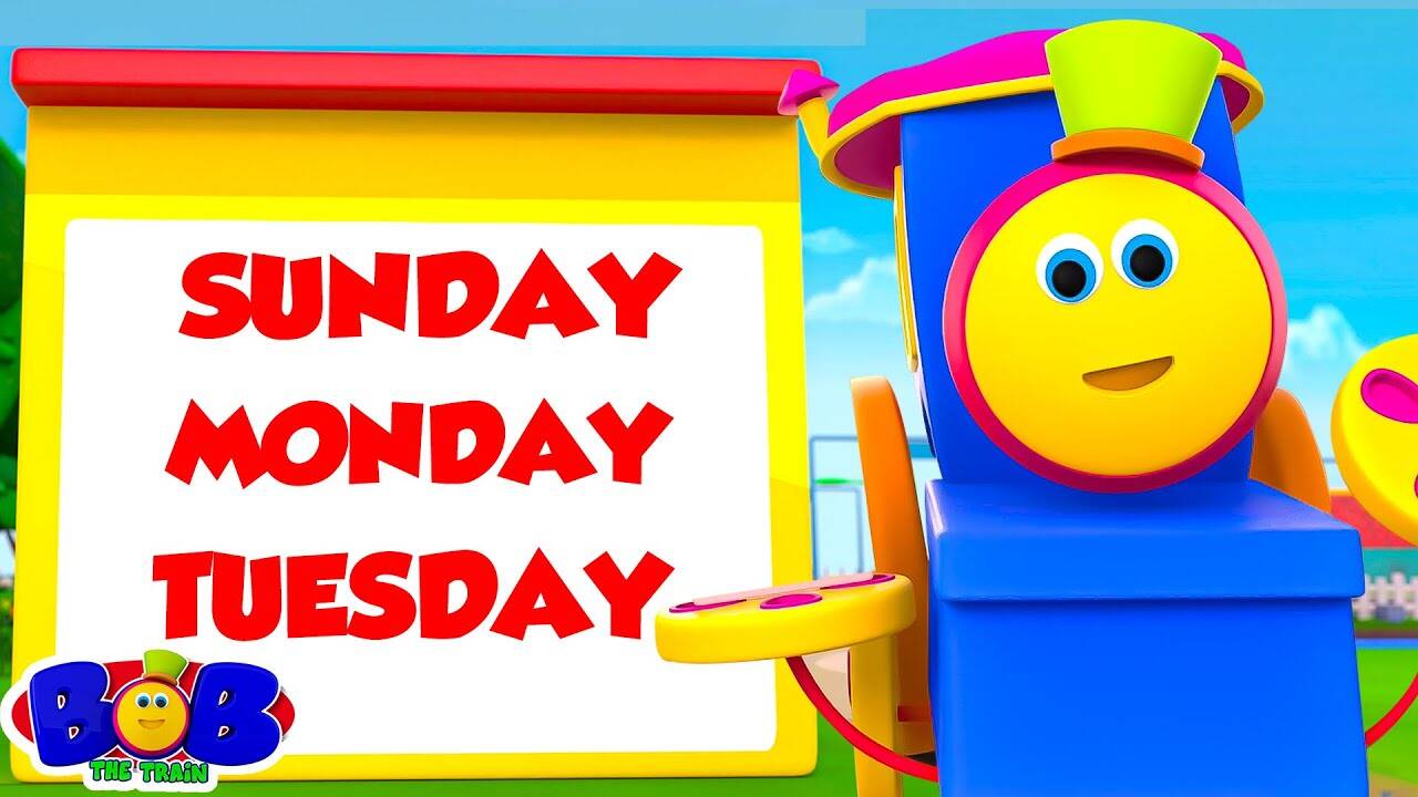 Nursery Rhymes in English: Children Video Song in English 'Days of the ...