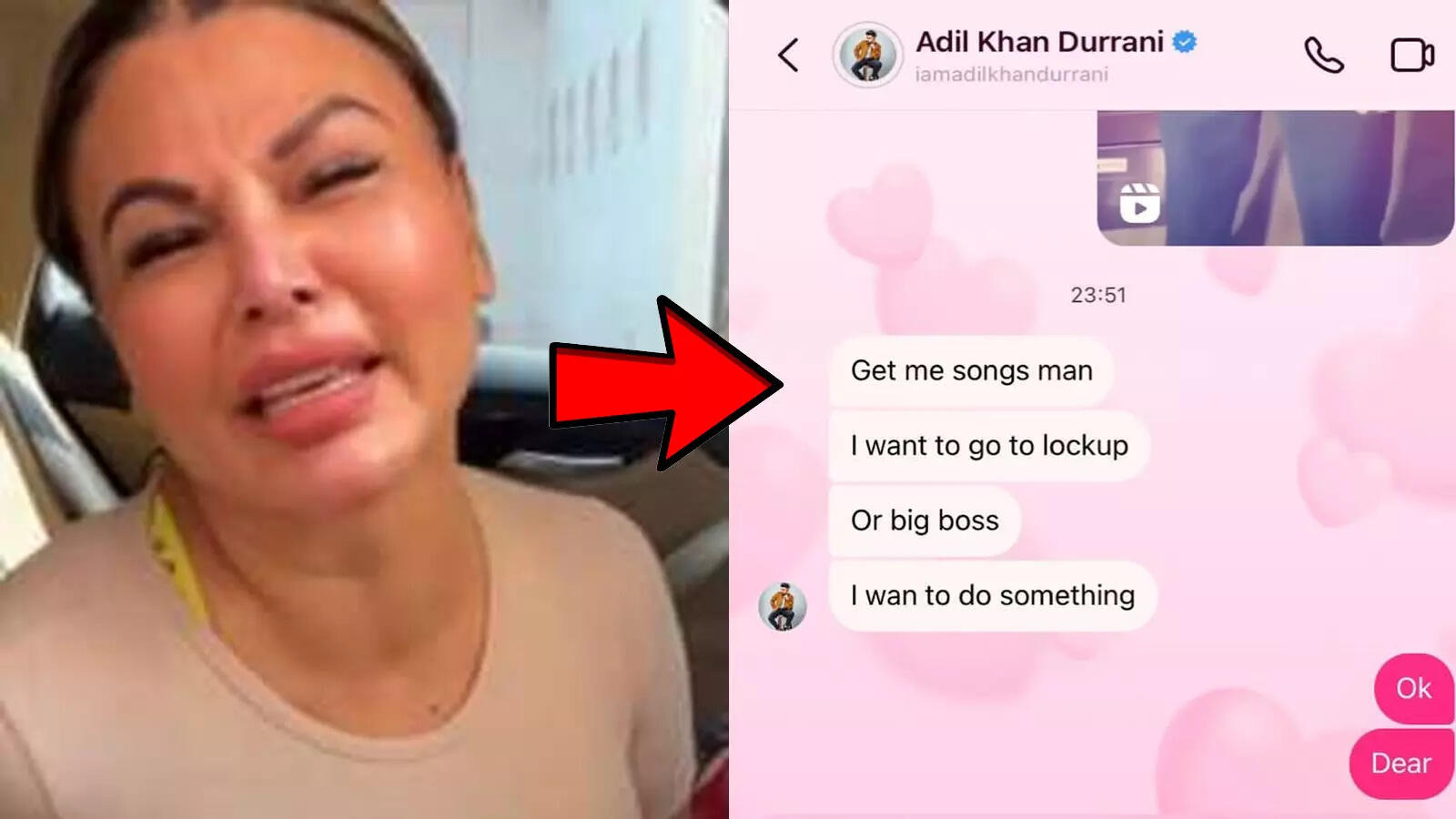 VIRAL! Rakhi Sawant shares screenshot of her chats with estranged husband Adil Khan Durrani ...