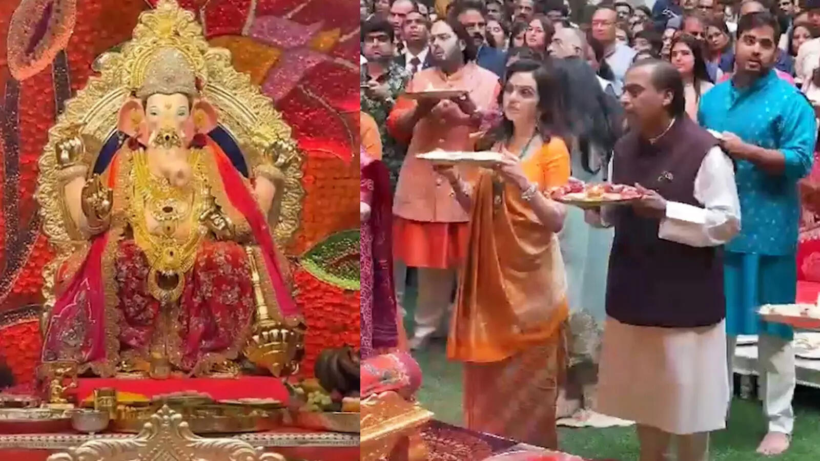Inside Ambani's Ganesh Chaturthi celebrations at Antilia