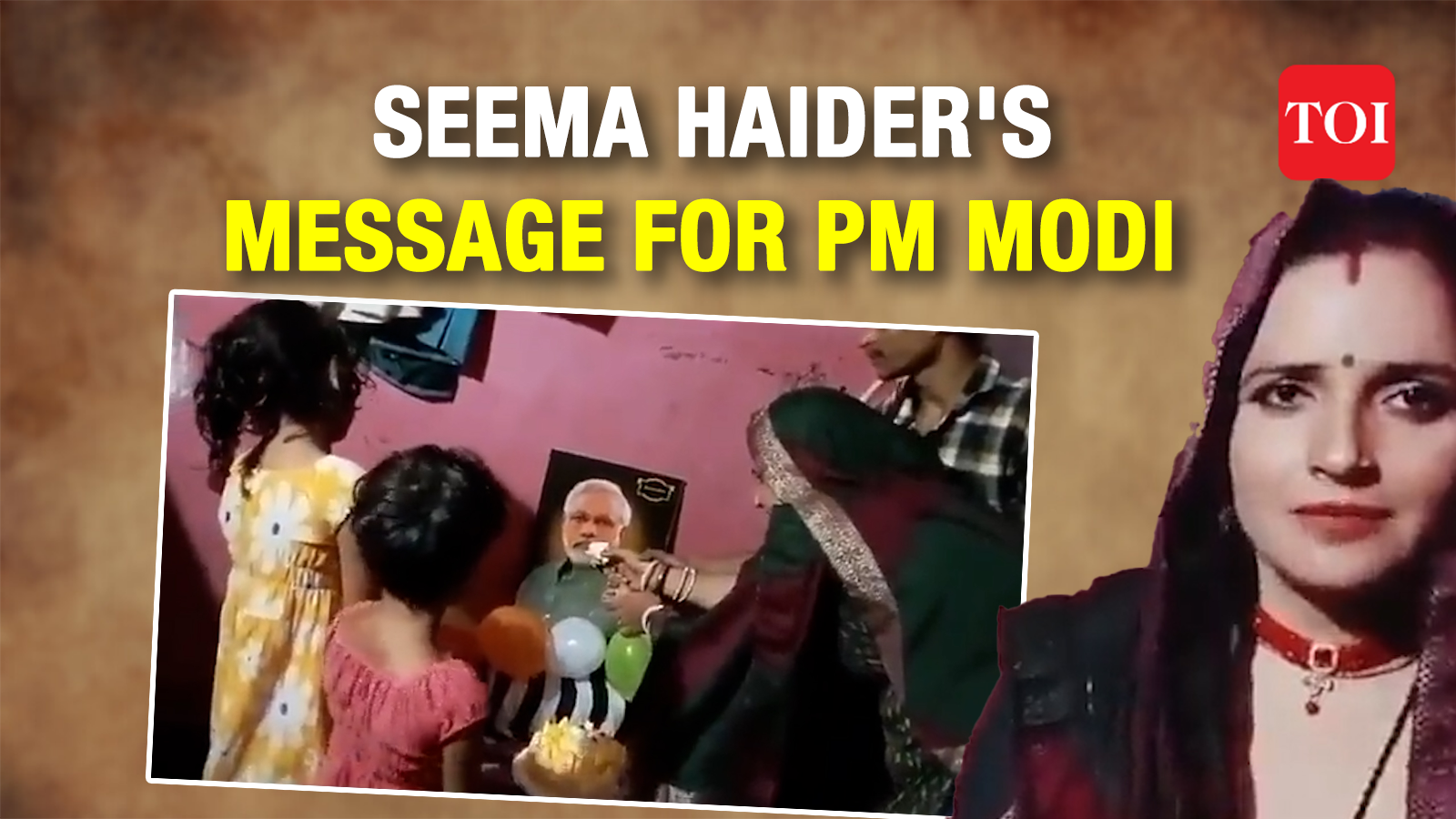 Seema Haider's another Viral video! Pakistan's Seema sends an UNUSUAL ...