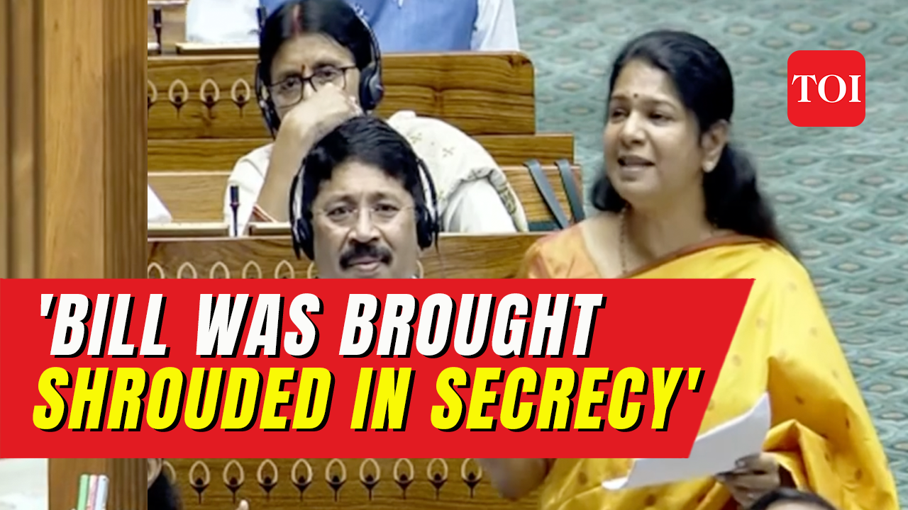 DMK MP Kanimozhi: 'Women's reservation bill was brought shrouded in ...