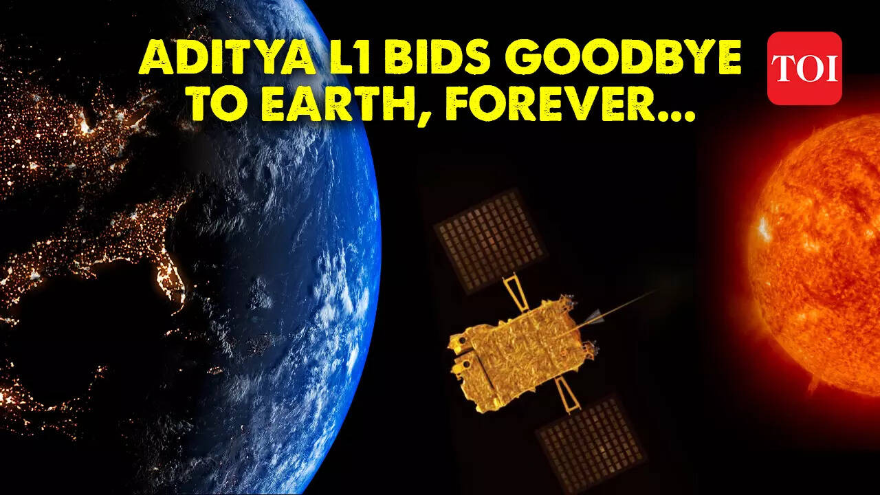 ISRO's 'Aditya L1' solar mission takes crucial steps towards Earth-Sun ...