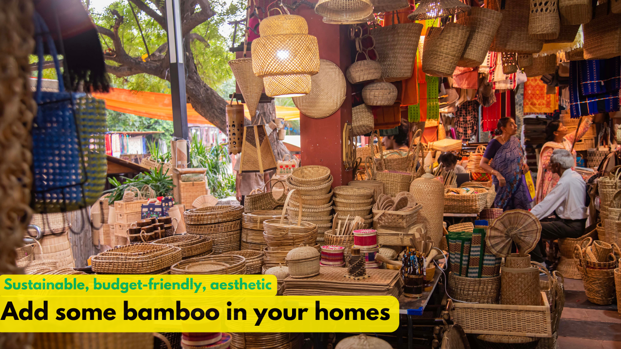 bamboo crafts: Sustainable, aesthetic and budget-friendly: Add a ...