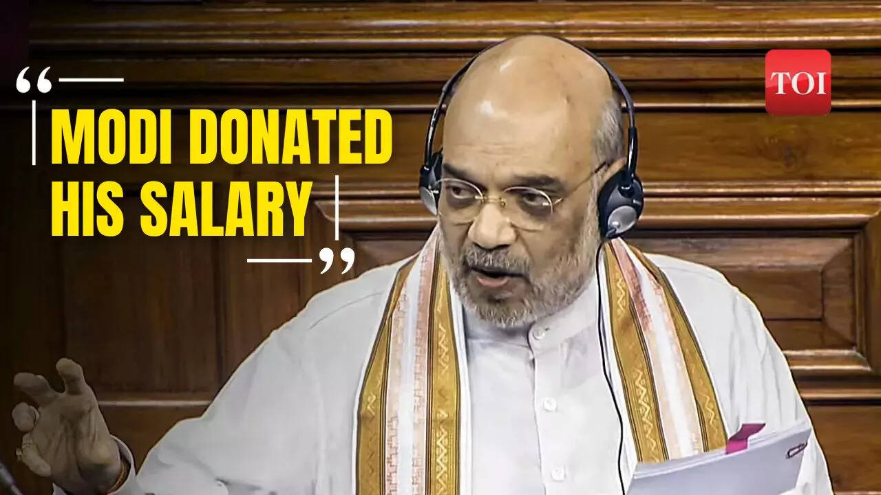 Modi donated his entire CM salary in 2014 to educate Gujarat government ...