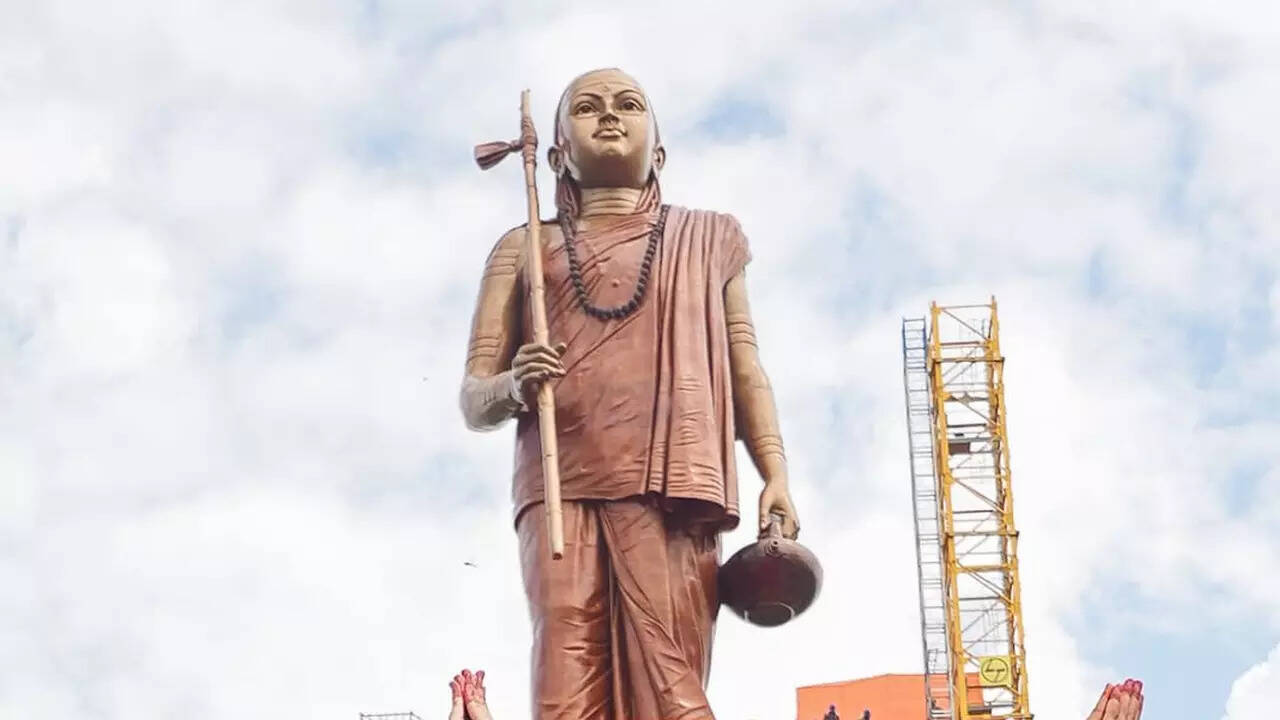 Adi Shankaracharya Statue: 108-ft statue of Oneness inaugurated in MP ...