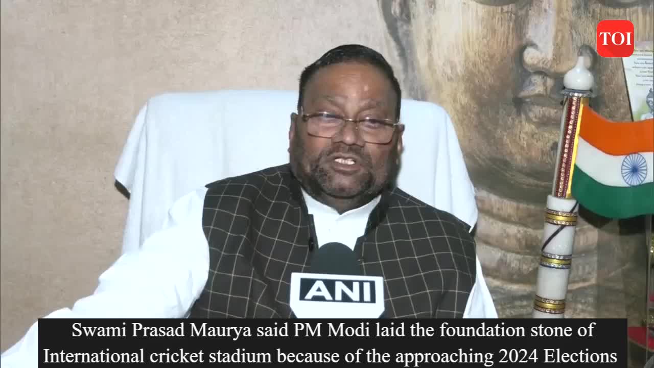 Swami Prasad Maurya Swami Prasad Maurya On Pm Narendra Modis Visit To
