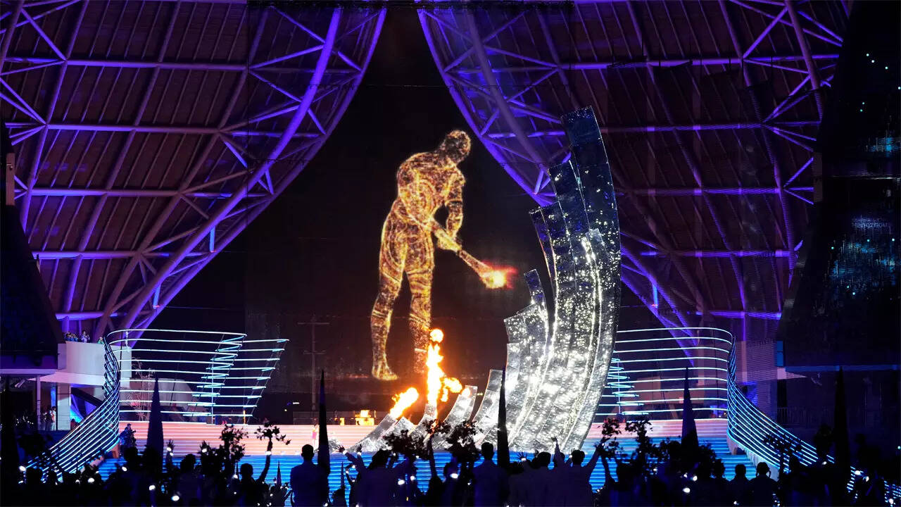 Spectacular opening ceremony marks the start of 19th Asian Games in ...