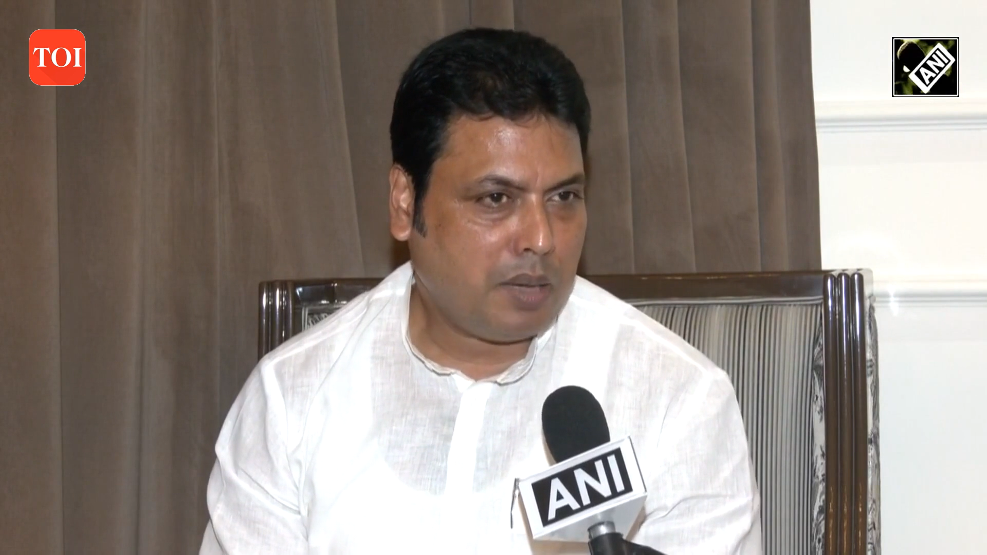 I strongly condemn this: BJP leader Biplab Kumar Deb on Udai Bhan’s remark on PM Modi