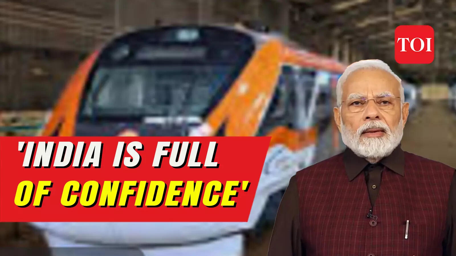 Vande Bharat flag off: PM Modi highlights India's progress, says world has hailed our women-led ...