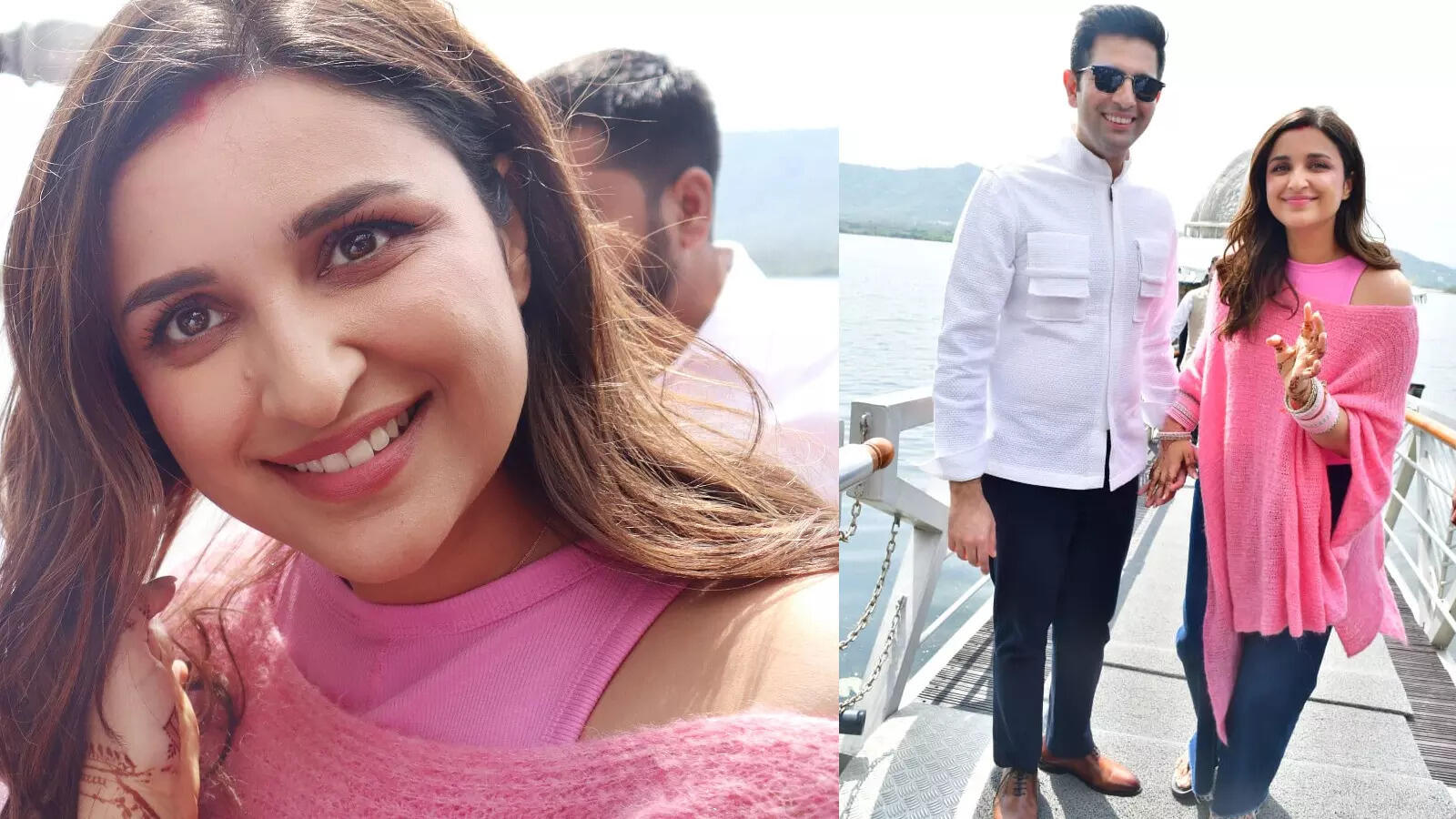 Husband and wife spotted! Parineeti Chopra and Raghav Chadha clicked for the first time after ...