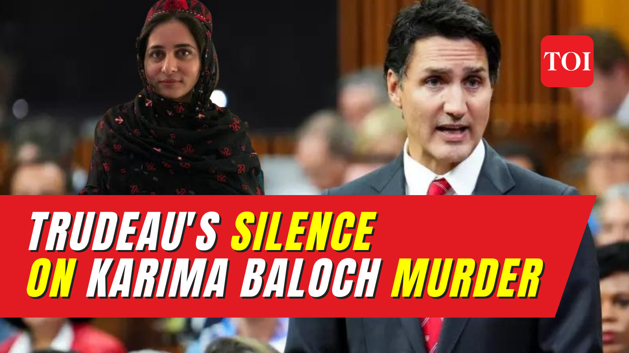 Amid India-Canada diplomatic row, Baloch group questions Trudeau’s silence in Karima Baloch murder