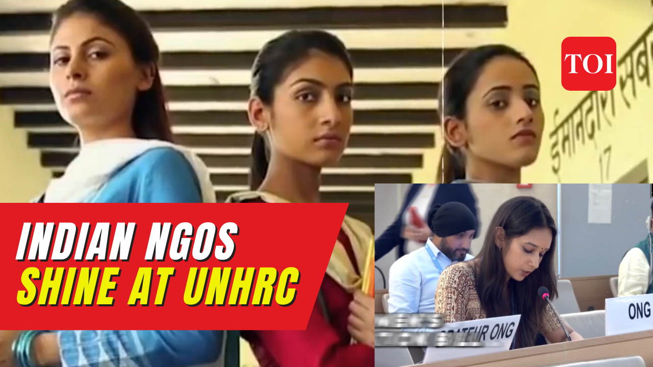 Indian NGOs shine at UNHRC, highlight India’s women-led development to ...