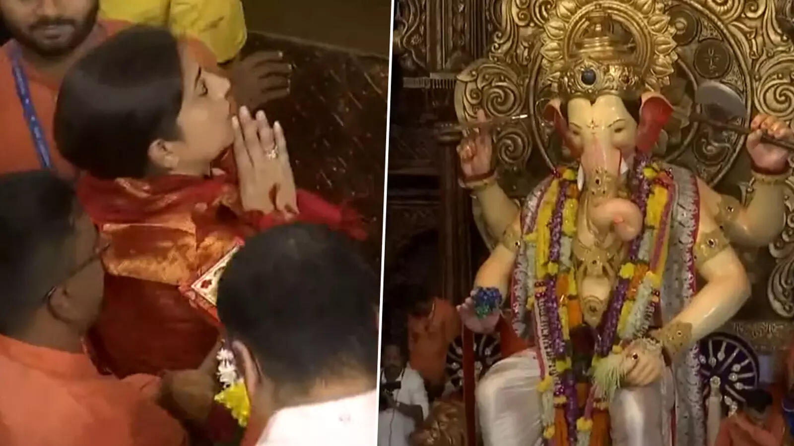 Despite heavy rush of devotees, former actress Smriti Irani visits ...