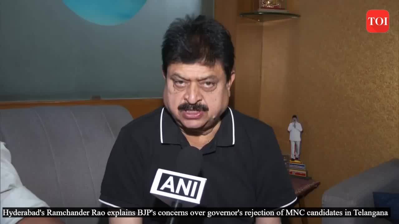 Ramchandra Rao responds to Pralhad Joshi's concerns over governor's ...