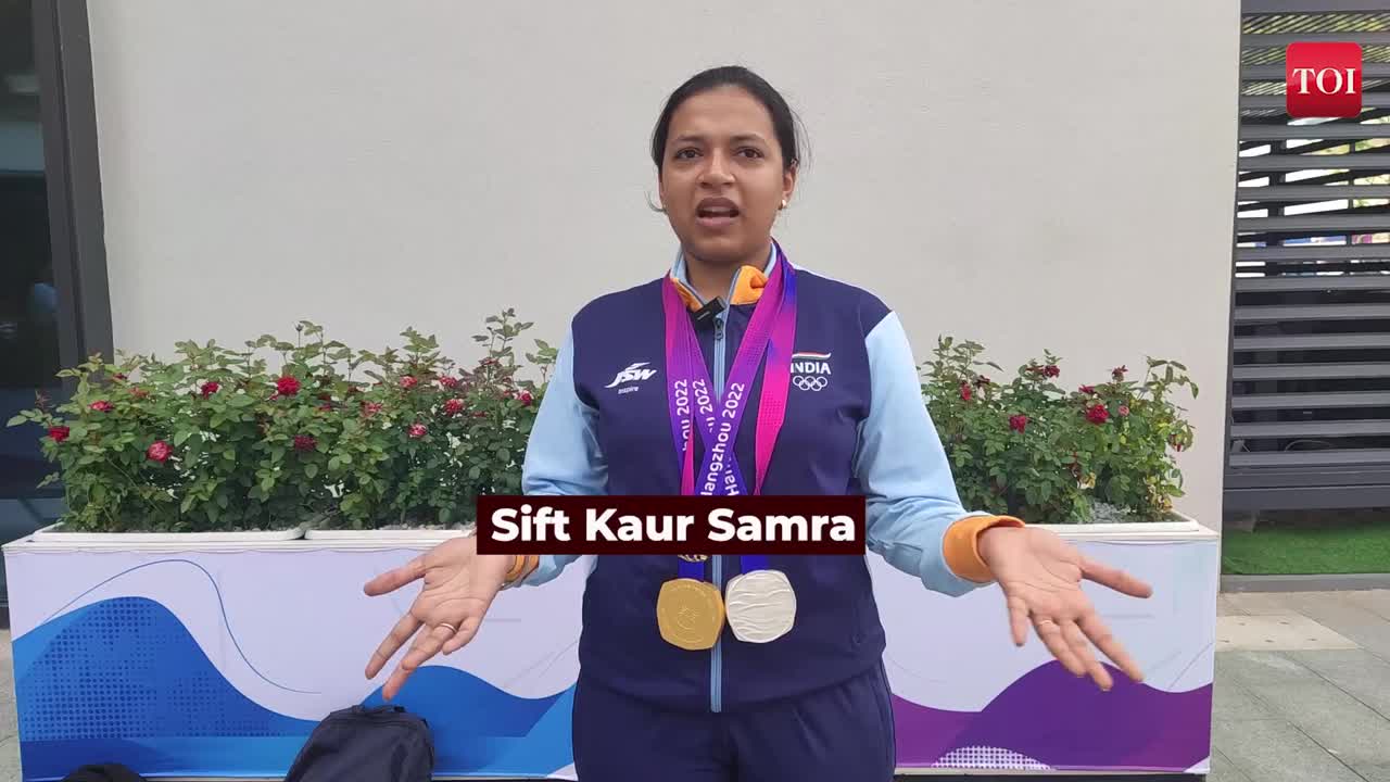 sift kaur: Interview: Sift Kaur Samra shoots gold with world record score