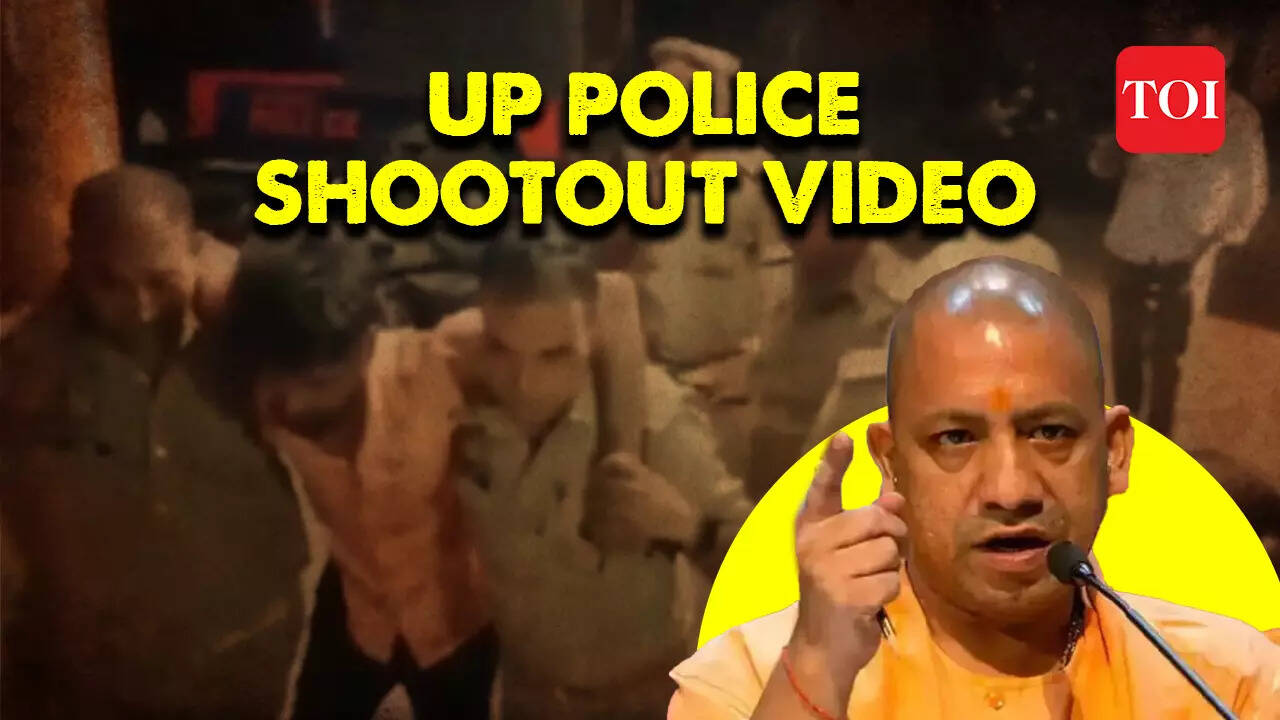 Watch: Molestation suspect injured in dramatic UP police shootout ...