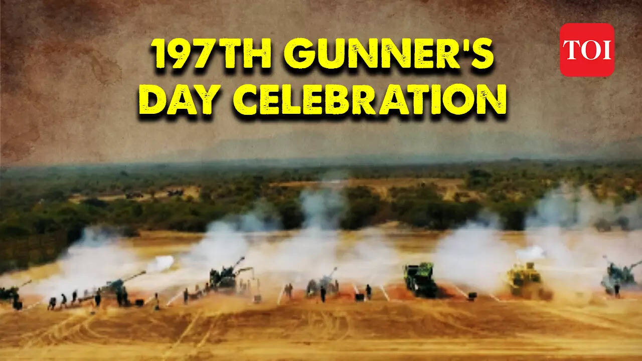 Watch: Indian Army celebrates 197th Gunners’ Day, CoAS greets Regiment ...