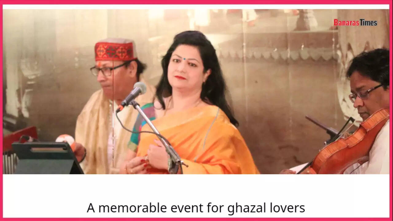 ghazal lovers: A memorable event for ghazal lovers