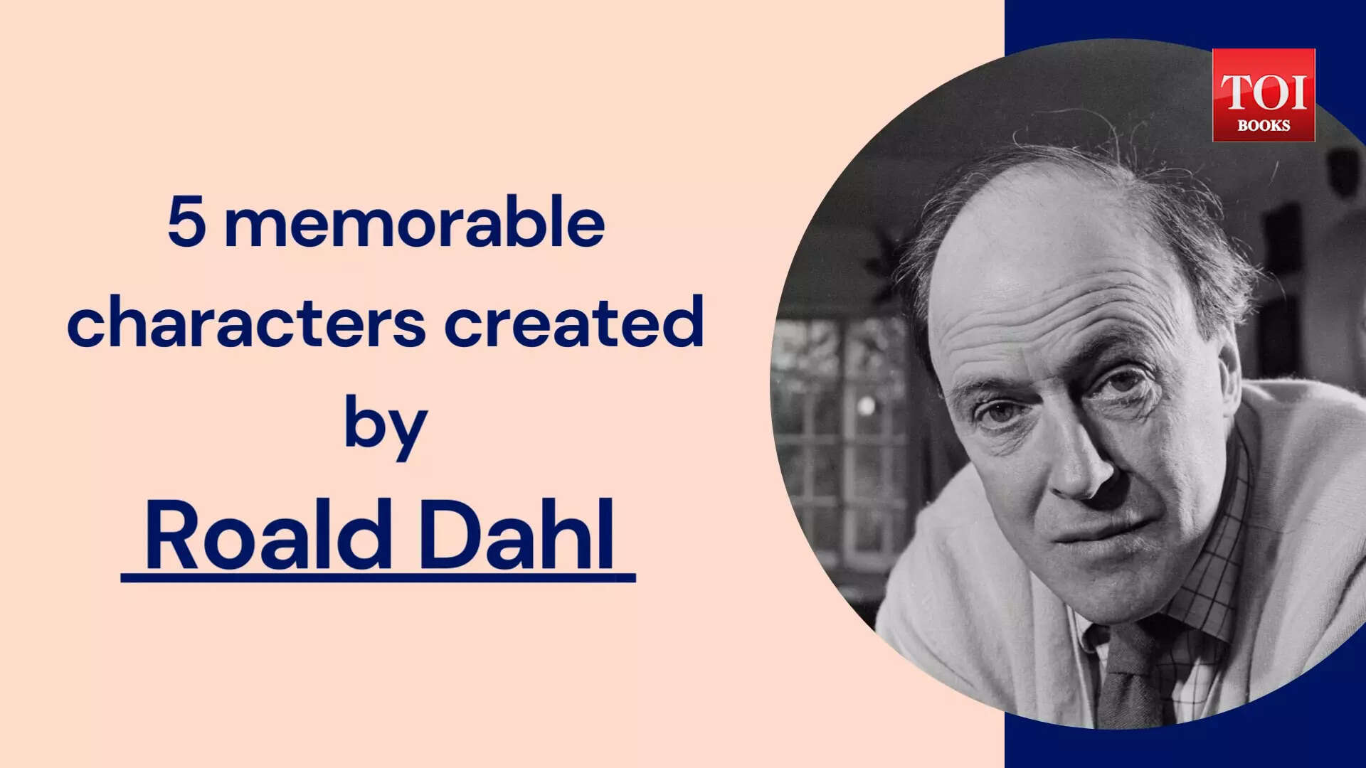 5 memorable characters created by Roald Dahl