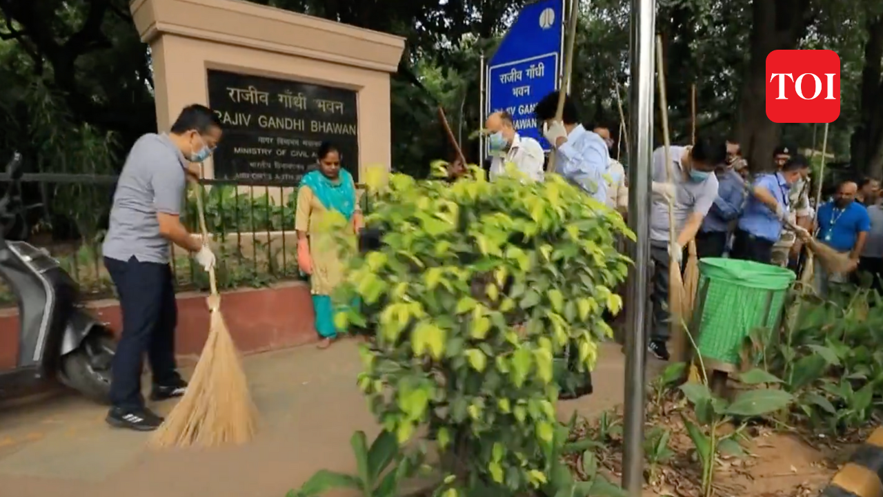 Swachhata Hi Seva: Ministry of Civil Aviation observes Shramdaan event