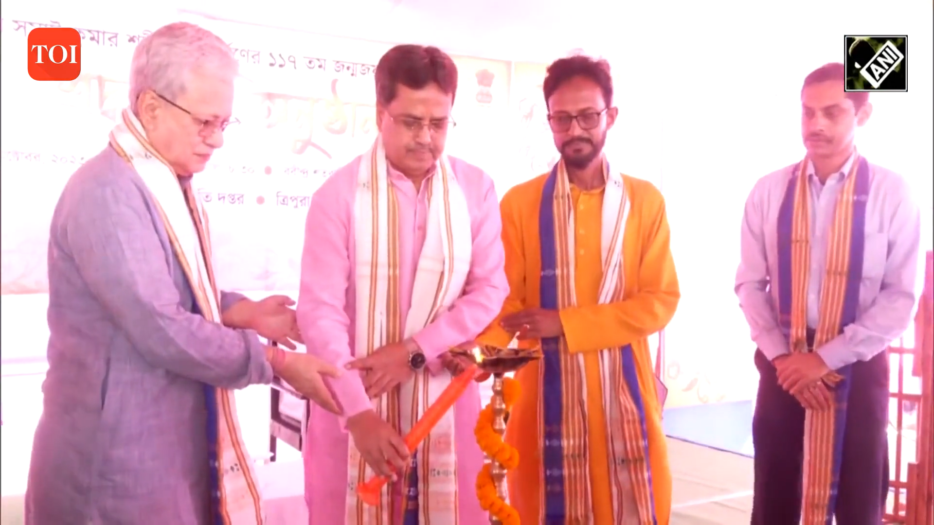 Tripura CM Manik Saha pays tribute to legendary music director SD ...