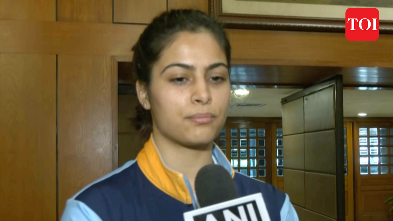 Feels good that we added one more gold: Shooter Manu Bhaker after clinching gold at Asian Games