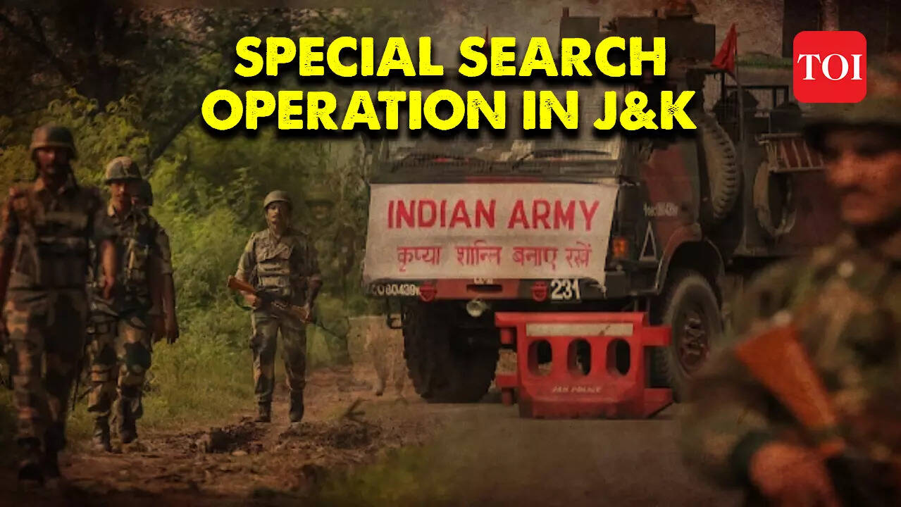 Rajouri: Indian army and J&K police join forces in high-tech anti-terror operation in Kalakote