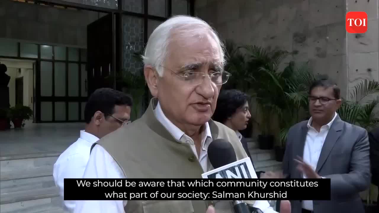 Bihar caste survey: Congress' Salman Khurshid on Bihar caste survey