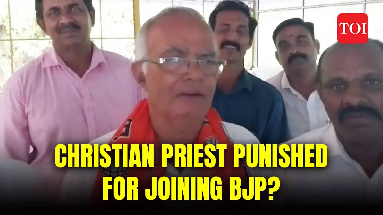 Kerala: Christian priest Fr Kuriakose Mattam joins BJP, removed from ...