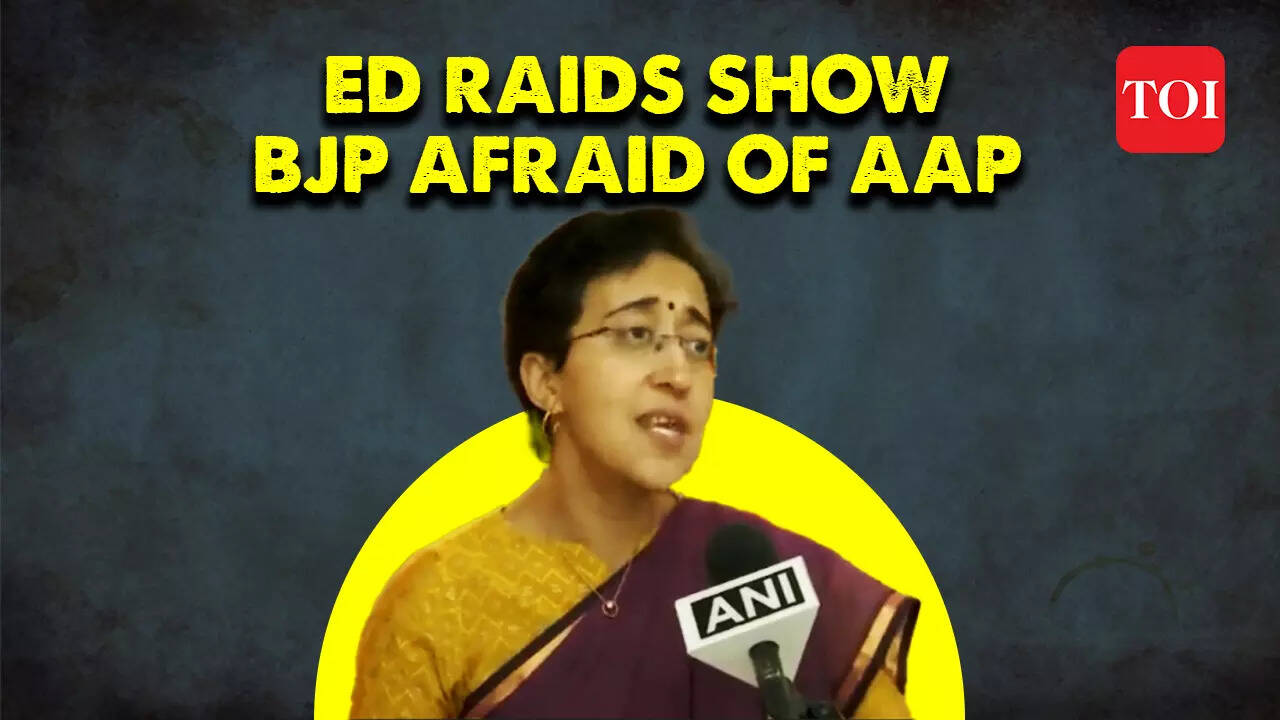 ‘BJP afraid of AAP, ED won’t even get a penny of corruption’: Atishi on ED raids at Sanjay Singh ...