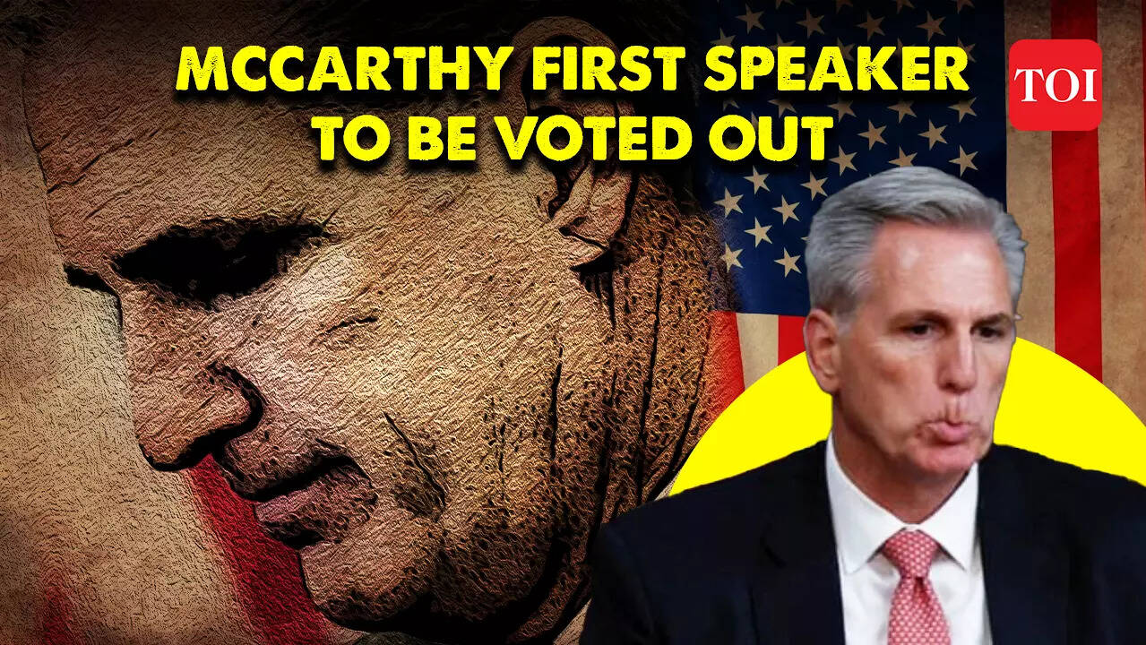 Kevin McCarthy voted out as Speaker of US House, triggering another political chaos