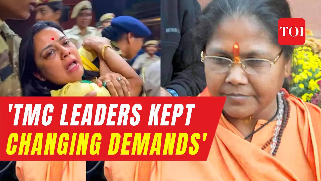 Union minister vs Mahua Moitra: Sadhvi Niranjan Jyoti says she waited for 2.5 hours to meet TMC ...