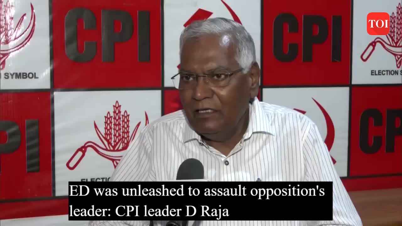 ED and other agencies unleashed to assault opposition's leaders, says ...