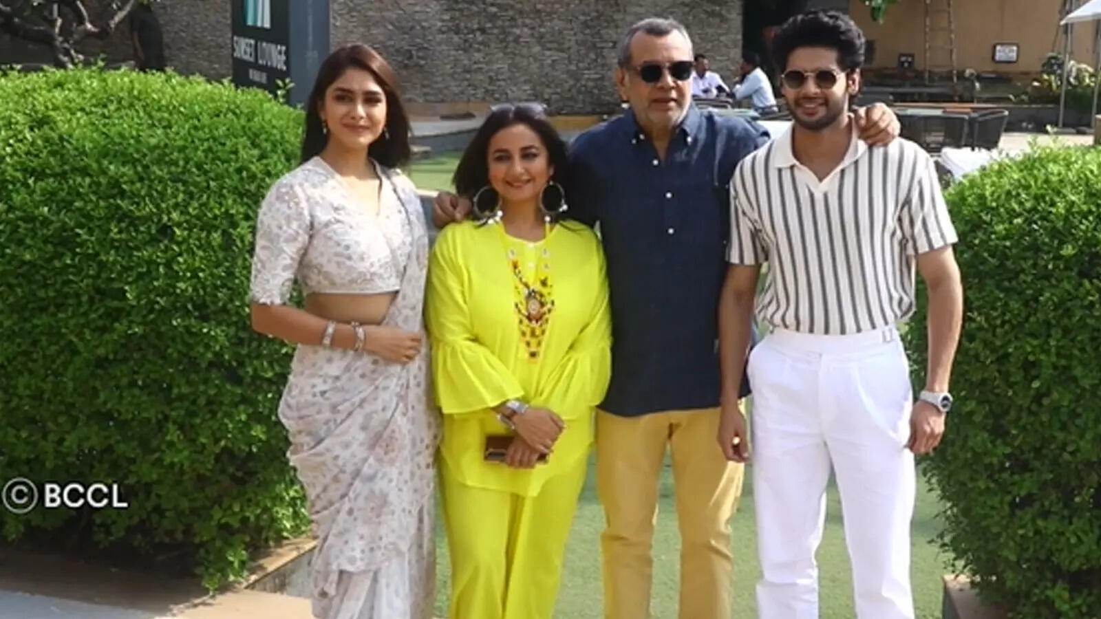 Watch: Paresh Rawal, Mrunal Thakur, Abhimanyu Dassani and Divya Dutta ...