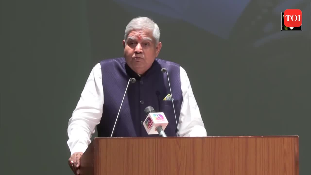 Vice President Jagdeep Dhankhar slams Rajasthan CM Gehlot over his Rajasthan visit queries