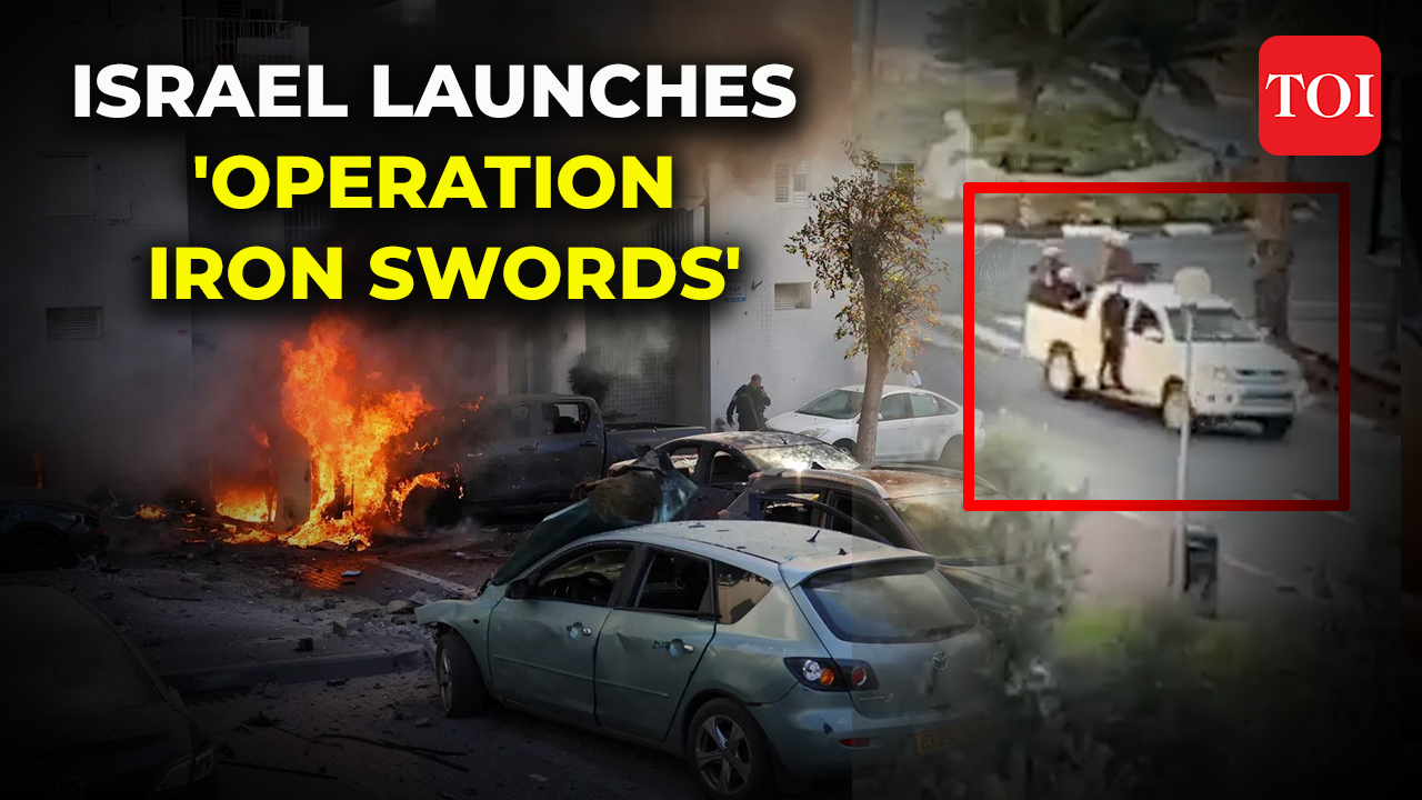 Israel declares 'state of war' after rockets fired from Gaza; Israel ...