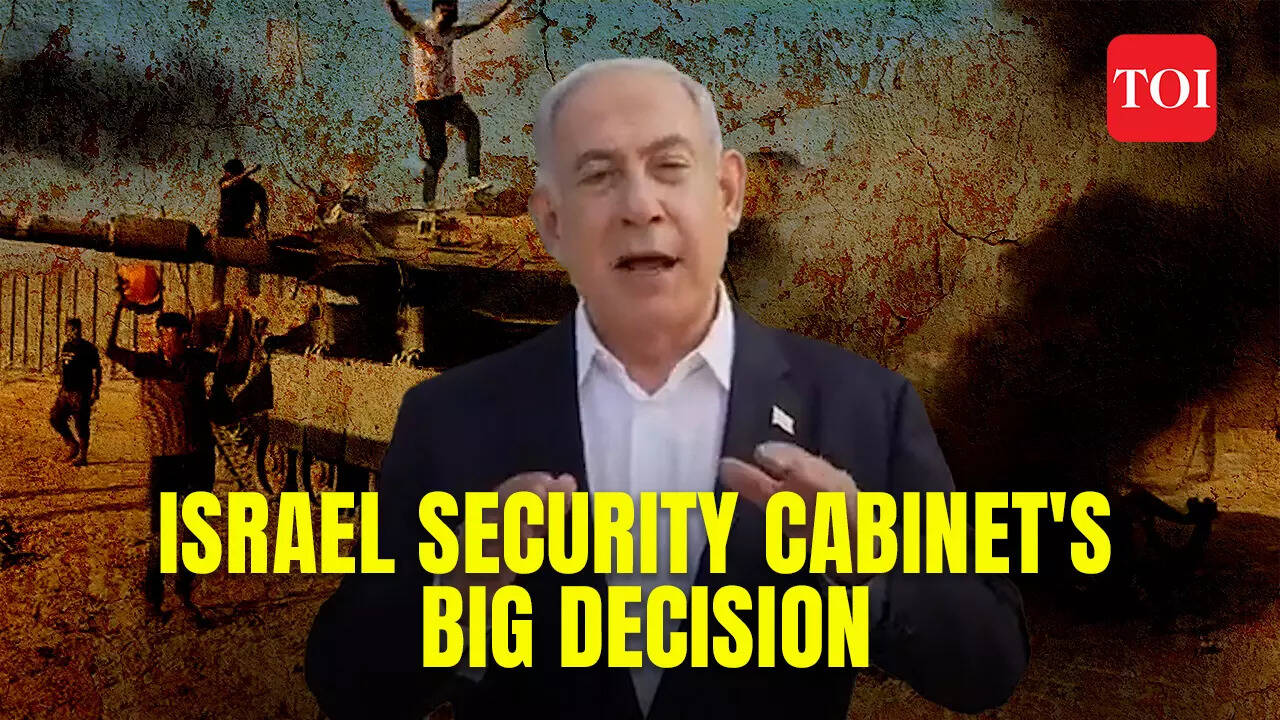 Watch: Israel's Security Cabinet makes big decision on Hamas and Gaza ...