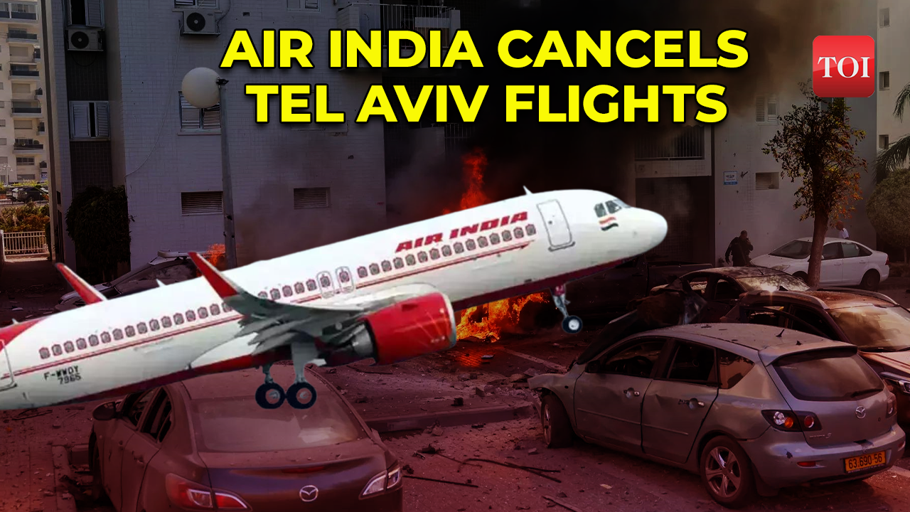 Israel terror attack: Air India suspends flights to and from Tel Aviv ...