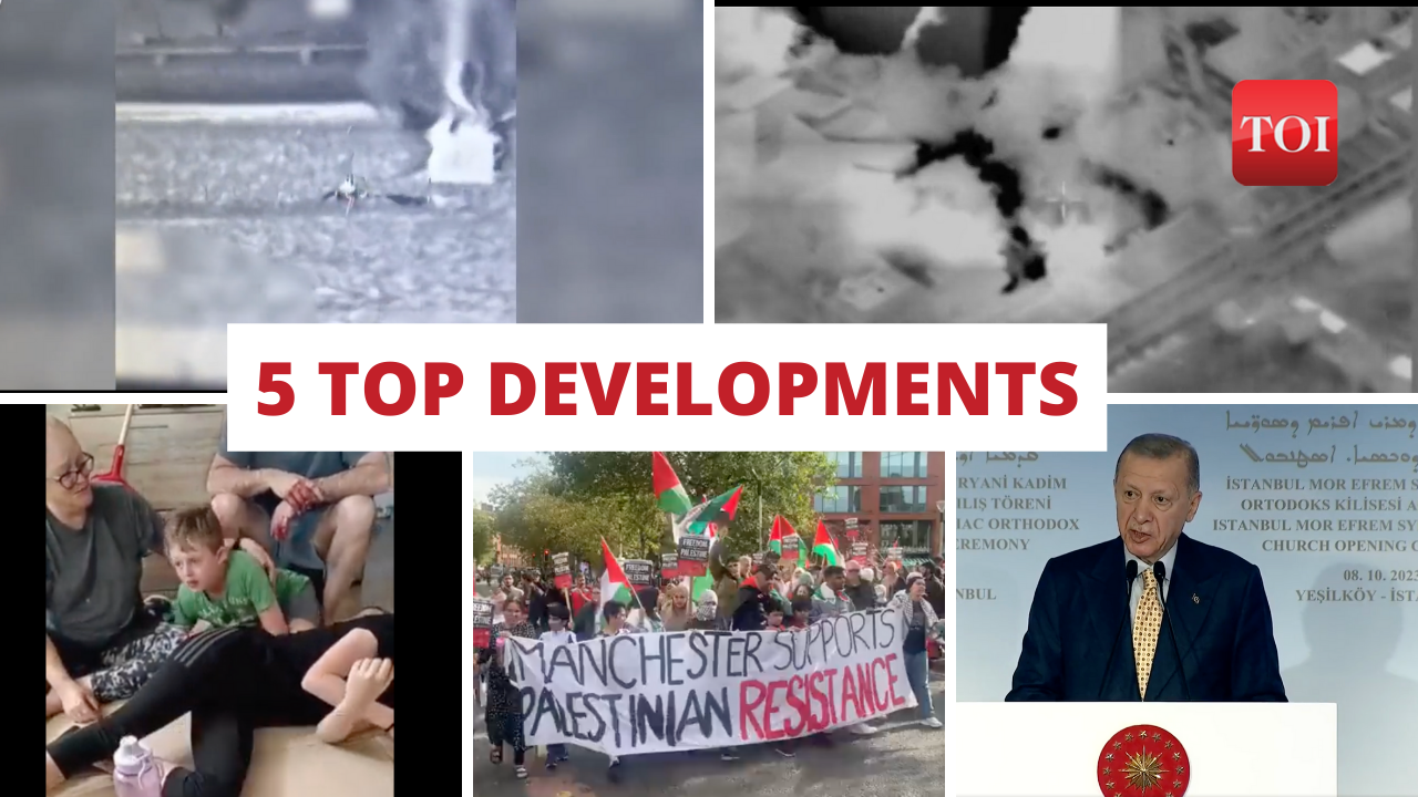 Israel-Palestine War Updates: 5 Top Developments in 5 Videos | Watch