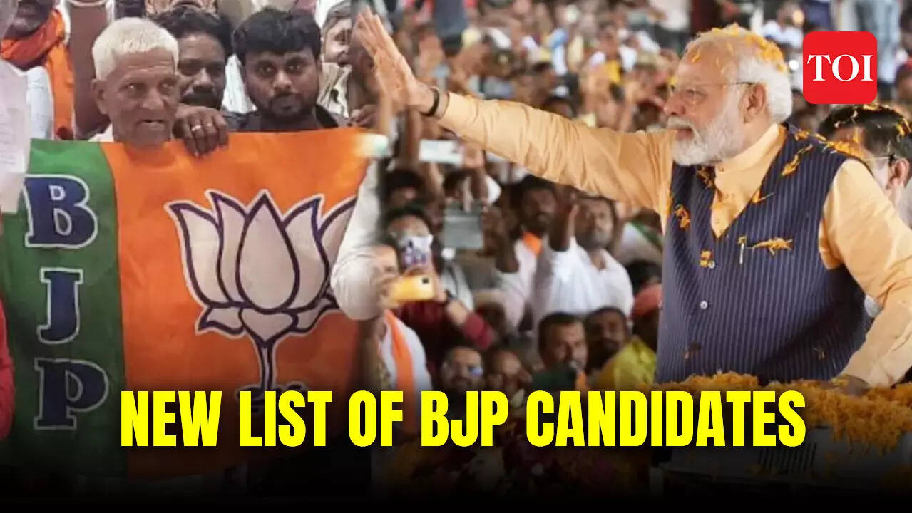 Assembly Election 2023: BJP releases list of Candidates for Rajasthan ...