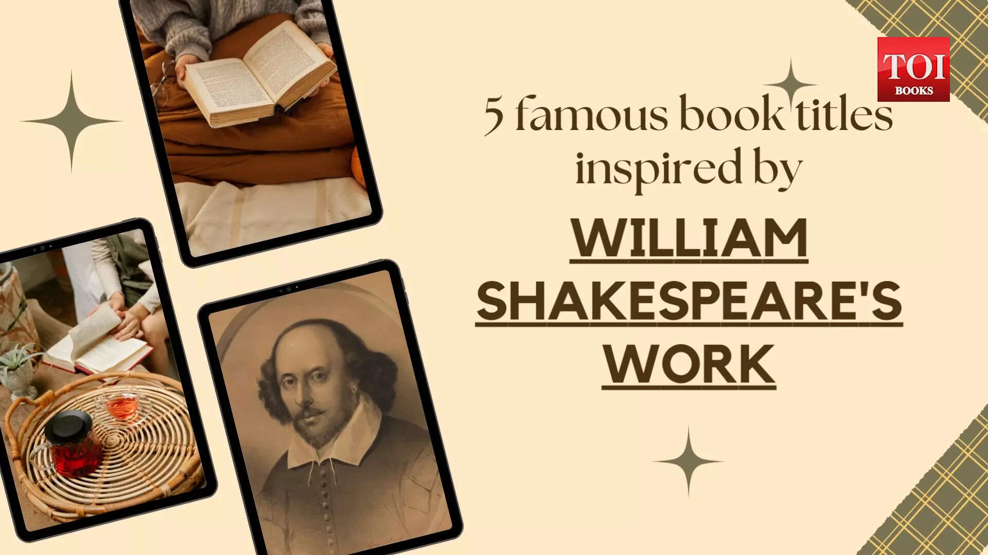 shakespeare: 5 famous book titles inspired by William Shakespeare's works