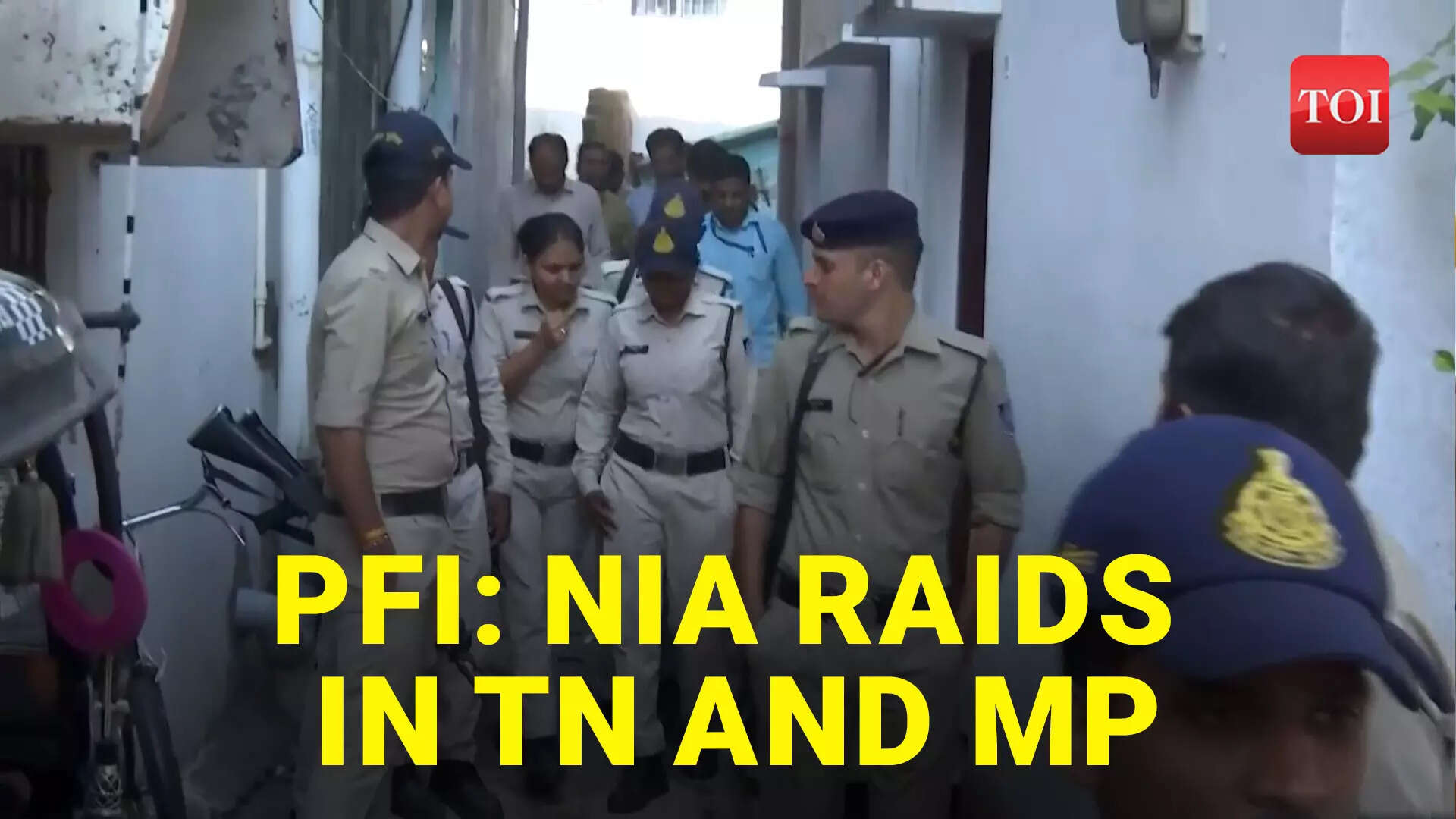 Crackdown on PFI: NIA launches raids across Tamil Nadu and Madhya Pradesh