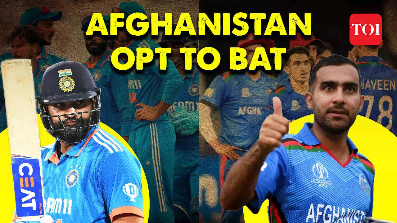 India vs Afghanistan Live Score, World Cup 2023: AFG win the toss and ...