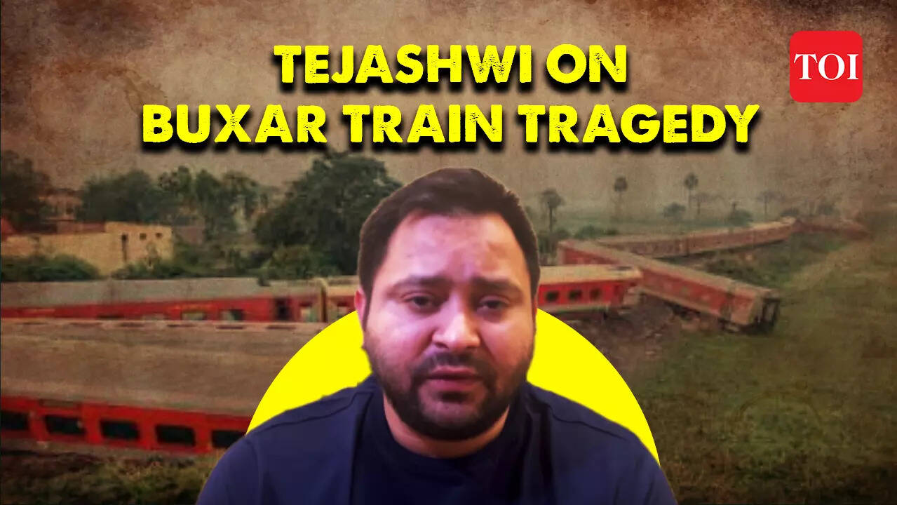 Bihar Train Accident: Deputy CM Tejashwi Yadav says alert issued and security forces mobilised
