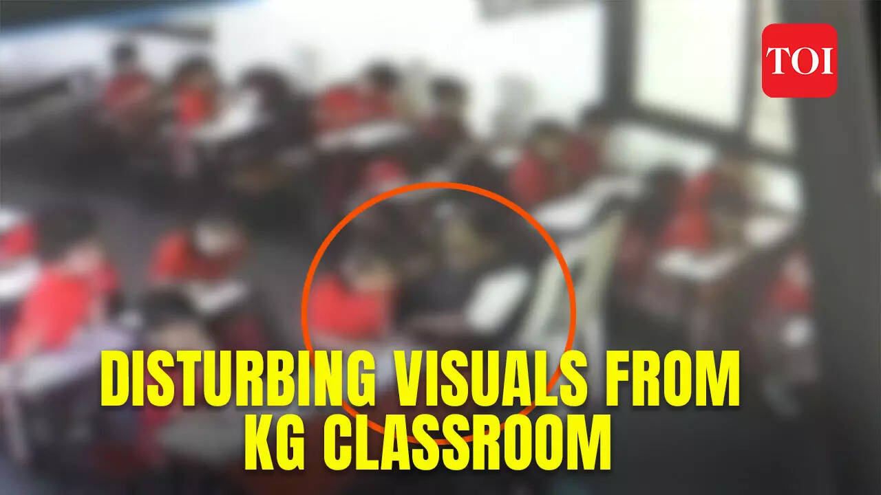Caught on Cam: Teacher brutally thrashes 4-year-old for not doing ...