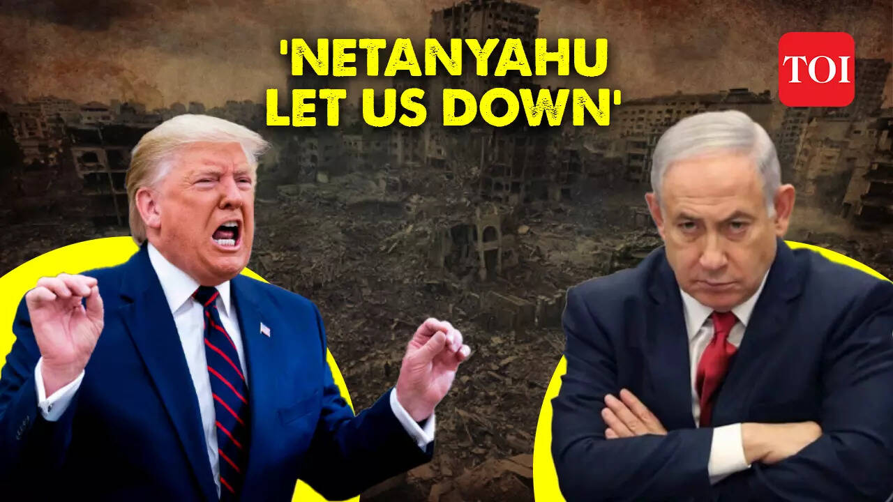 Donald Trump tells never-before heard story of how Netanyahu had let ...