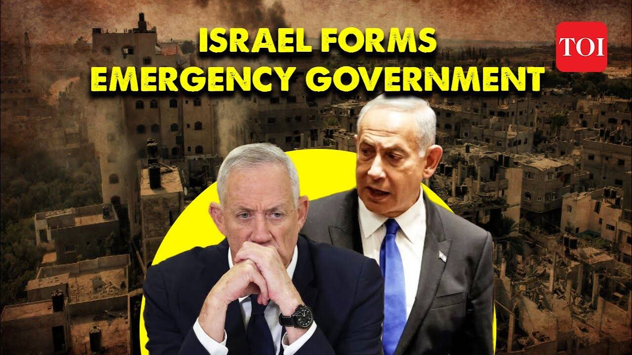 Israel's New War Strategy: Netanyahu, Gantz form Emergency Government ...